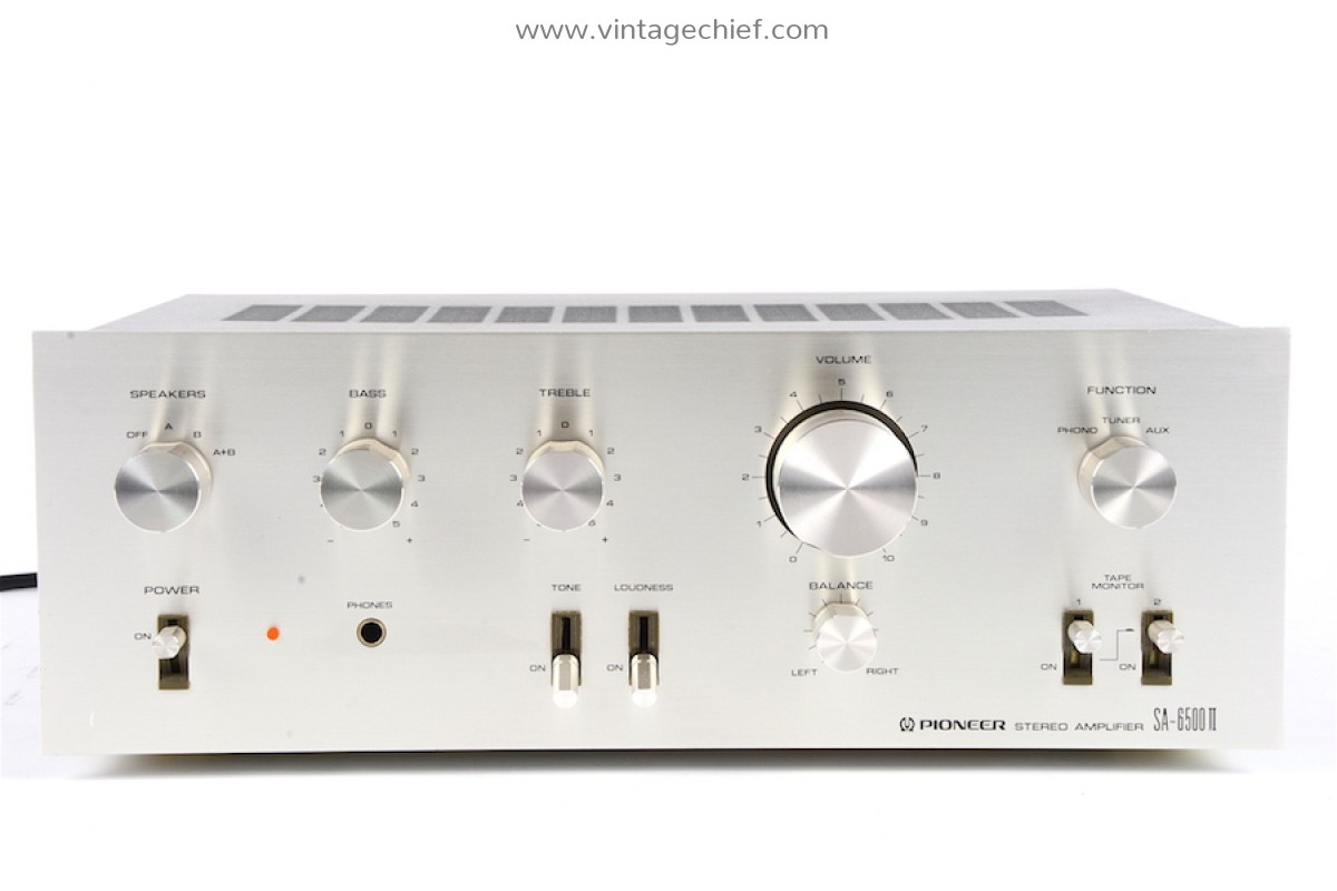 Pioneer SA-6500 II Amplifier | 2 x 30 Watt | Vintage | Phono | Stereo