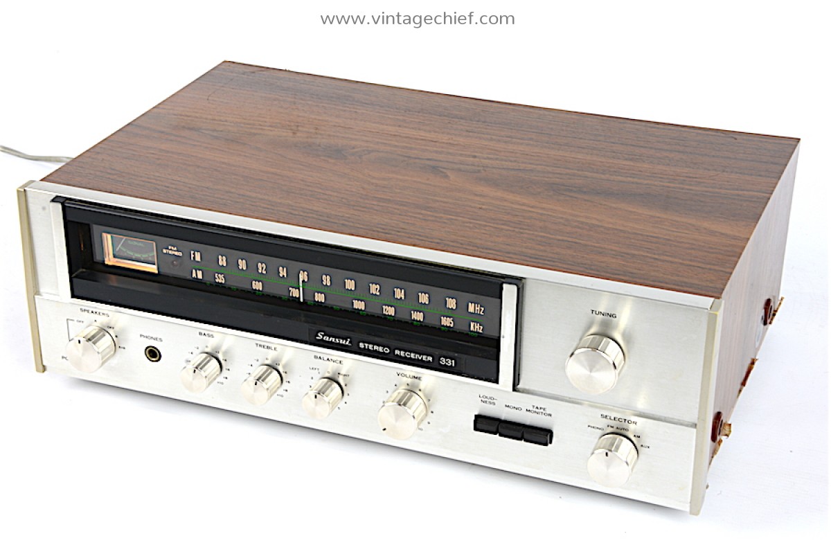Sansui 331 Receiver | Stereo | Vintage | Phono