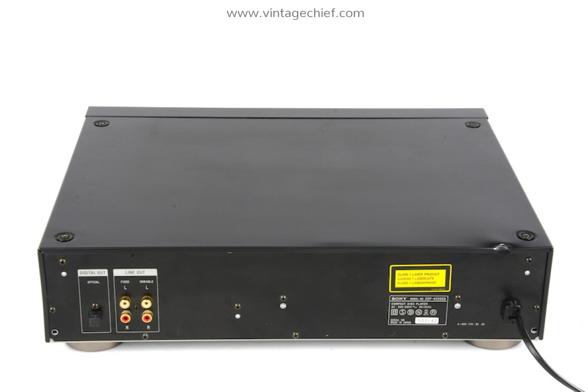 Sony CDP-X222ES CD Player | Sony ES | Cdplayer | HiFi | Audio