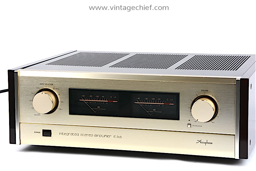 High End Accuphase E-302 Amplifier | 2 x 120 Watt | Phono MM MC | VU ...