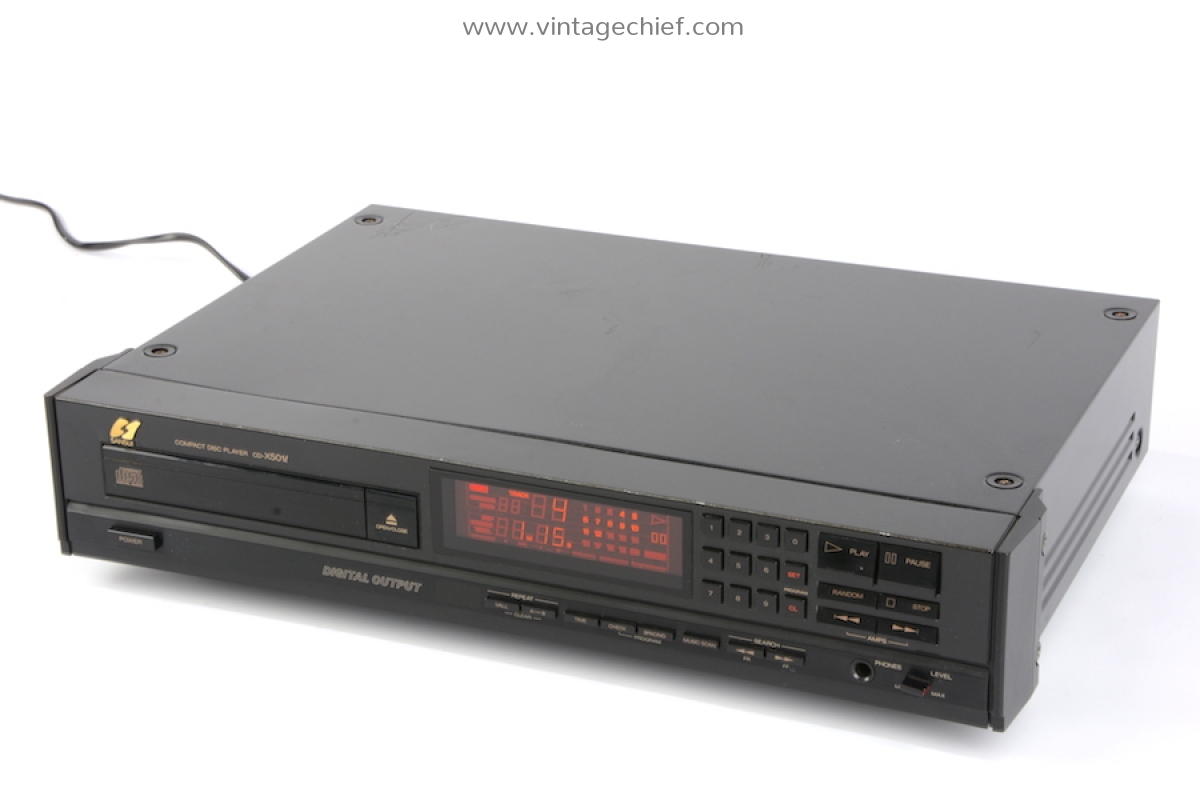 Audiophile Sansui CD-X501i CD Player | High Gloss Black