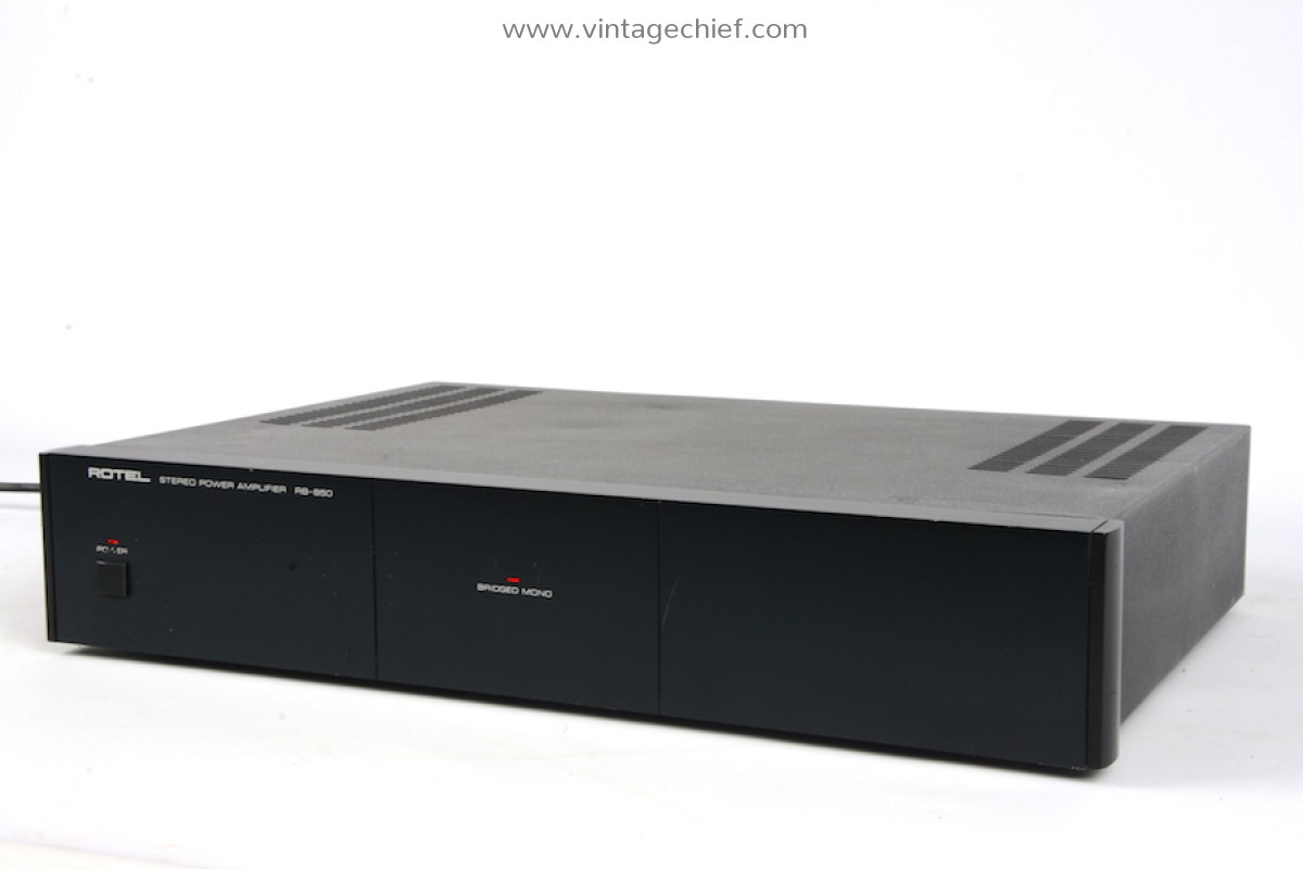 Audiophile Rotel RB-850 Stereo Power Amplifier | Power Amp | 2 x 50 Watt