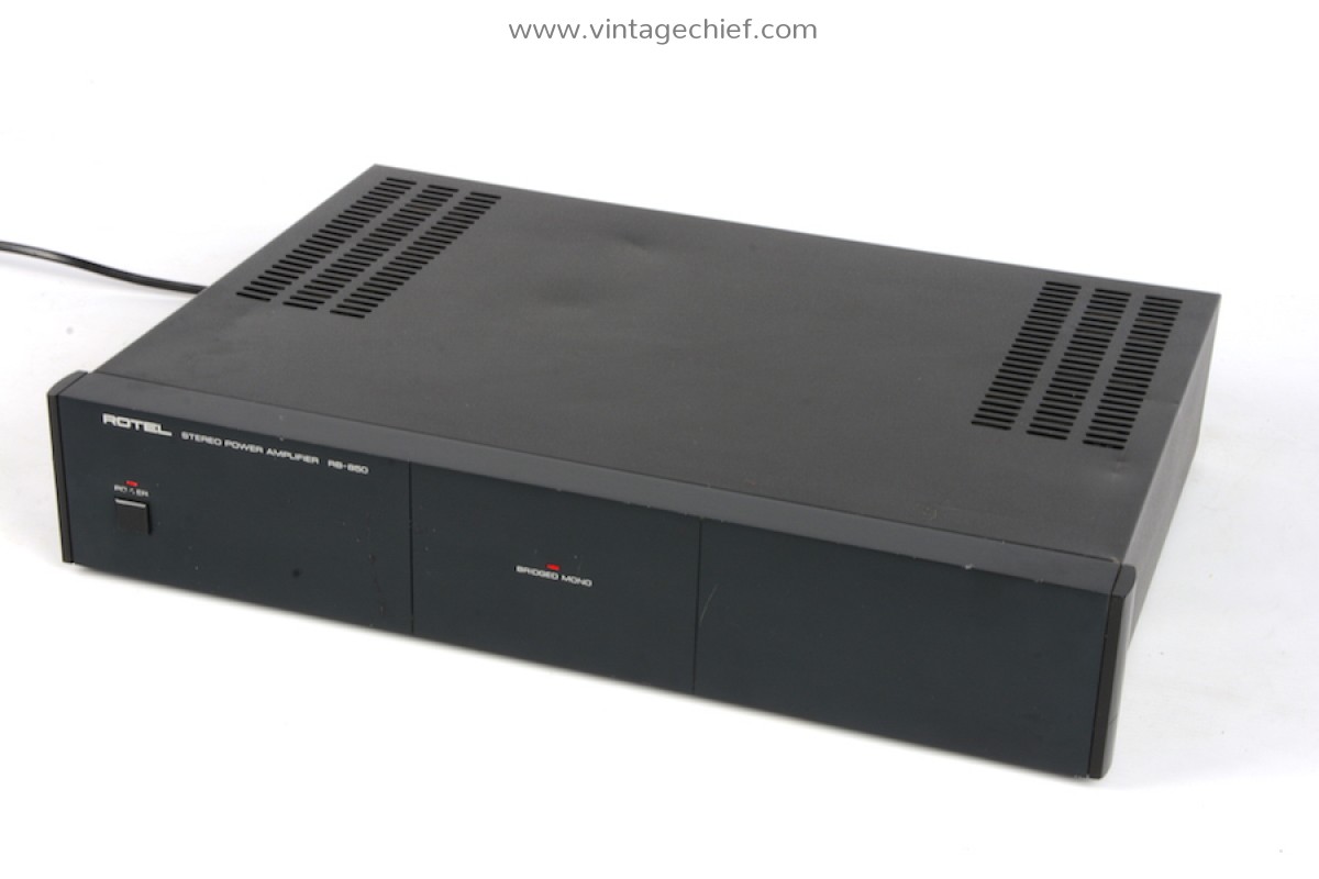 Audiophile Rotel RB-850 Stereo Power Amplifier | Power Amp | 2 x 50 Watt