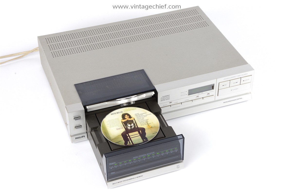 Philips CD303 CD Player | Philips CDM-0 CD Mechanism | Vintage ...
