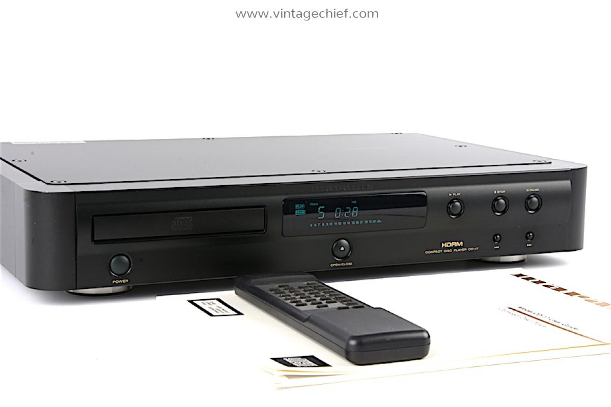 High End Marantz CD-17 CD Player + Remote Control + Manual
