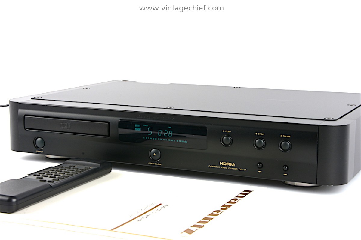 High End Marantz CD-17 CD Player + Remote Control + Manual