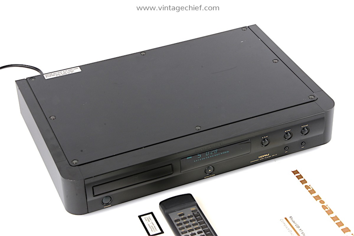 High End Marantz CD-17 CD Player + Remote Control + Manual