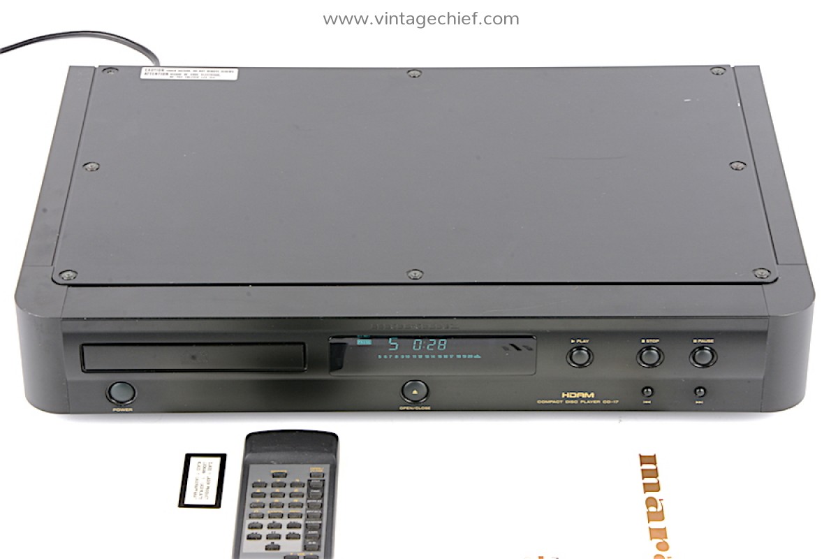 High End Marantz CD-17 CD Player + Remote Control + Manual