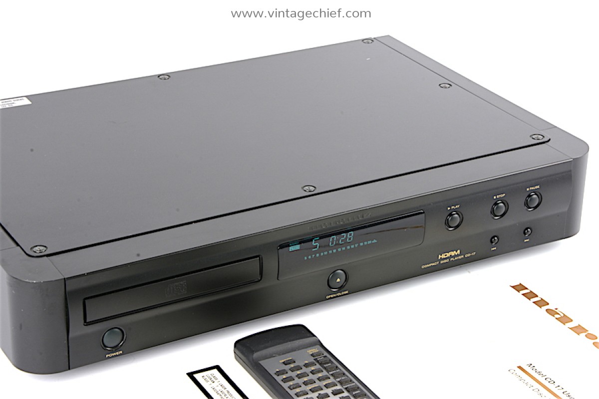 High End Marantz CD-17 CD Player + Remote Control + Manual