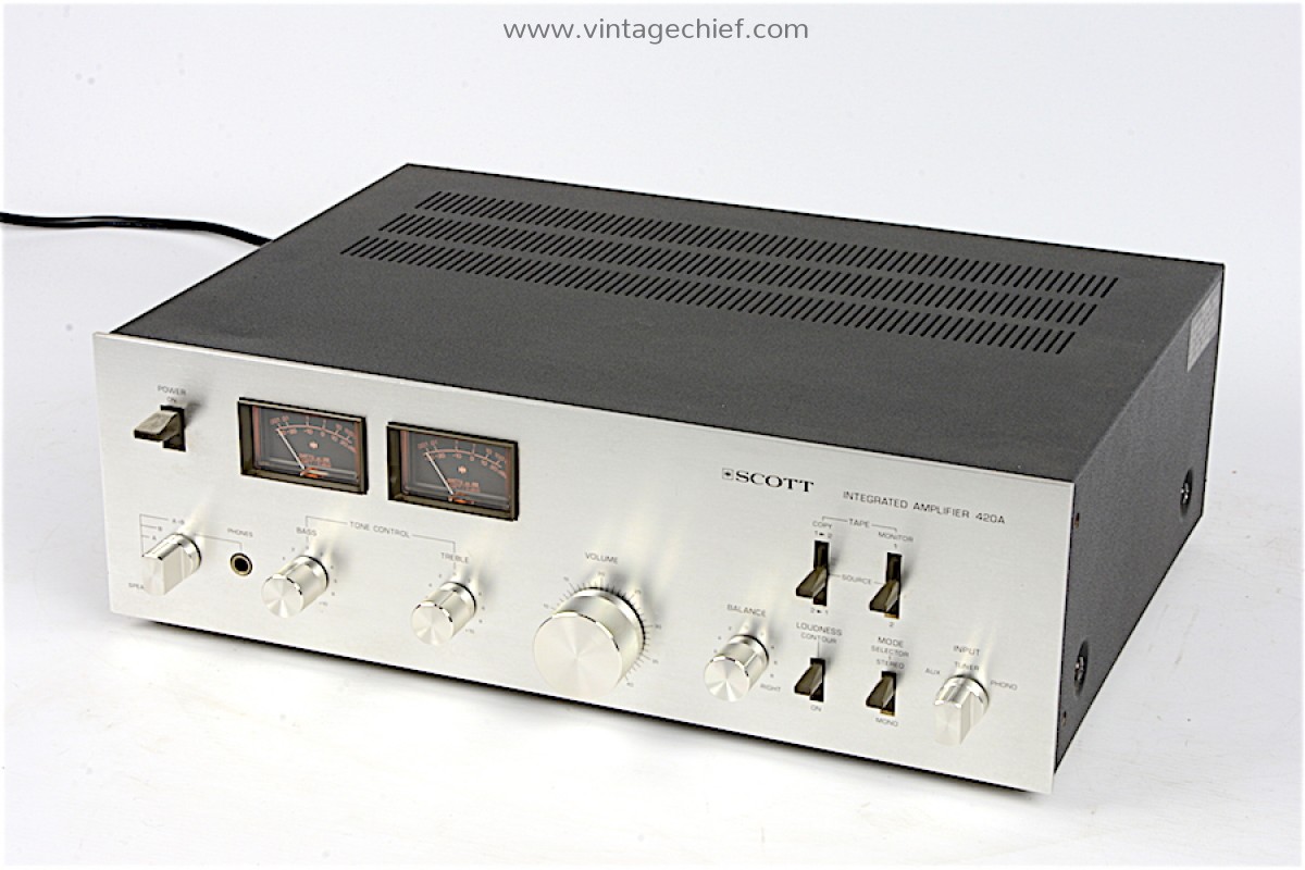Scott 420A Amplifier