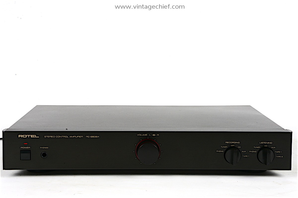 Audiophile Rotel RC-980BX Stereo Preamplifier | Phono MM MC