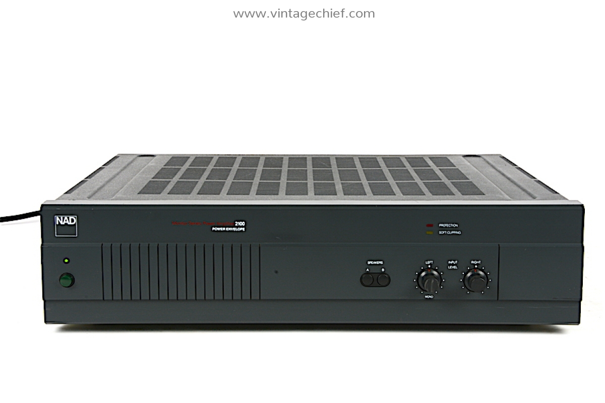 NAD 2100 Monitor Series Power Amplifier | NAD Power Amp | Stereo ...