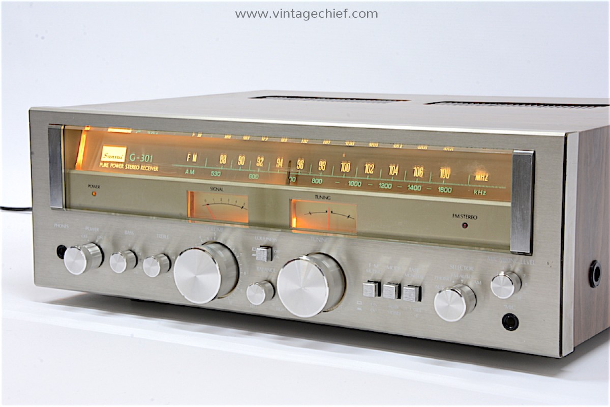 Sansui G-301 Receiver - Phono - Vintage - G-Series
