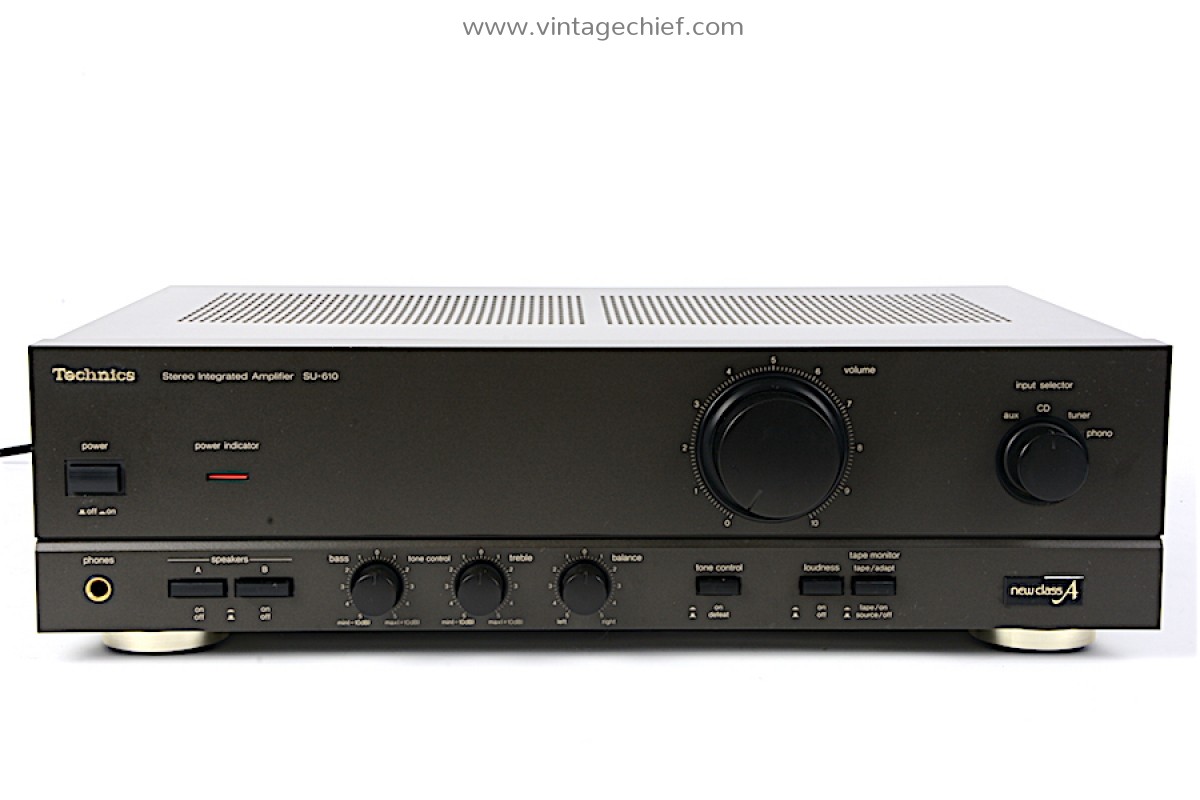 Technics SU-610 Amplifier - New Class A - Phono