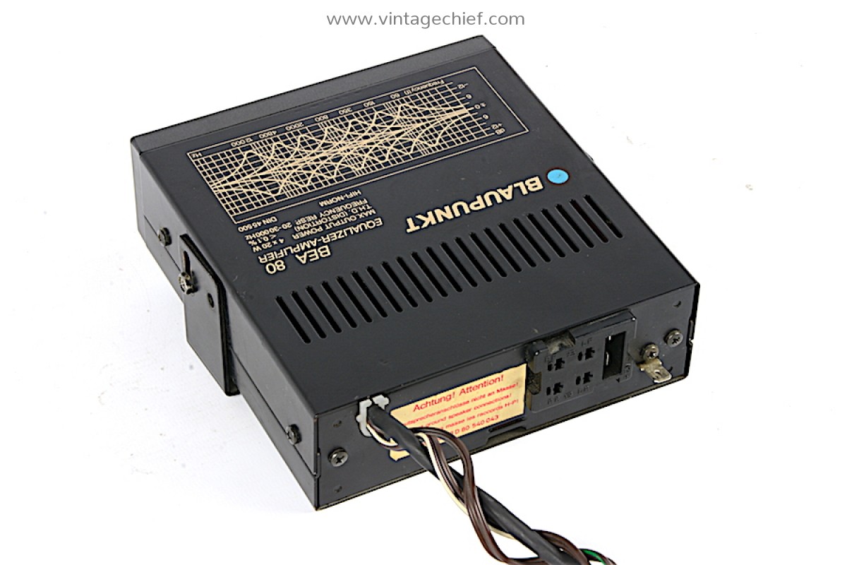 Blaupunkt BEA 80 7 Band Equalizer Power Amplifier | Porsche 944 ...
