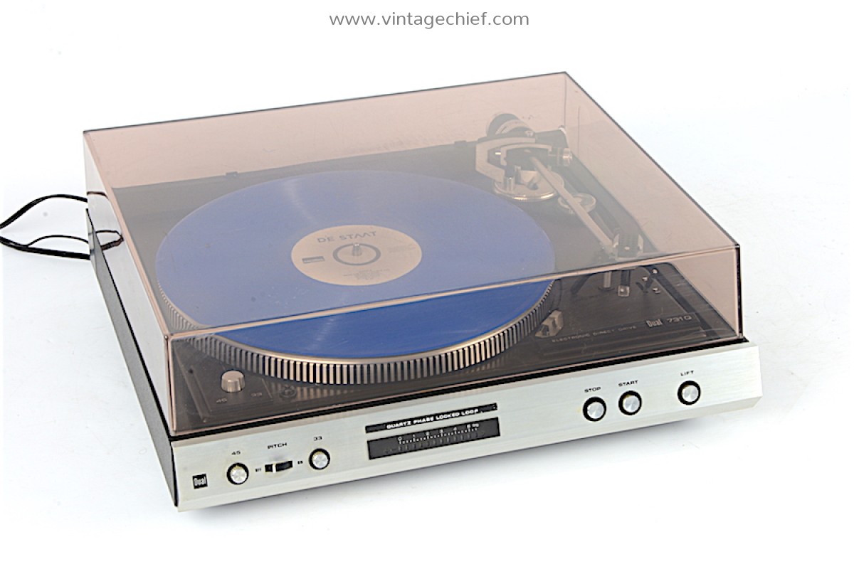 Dual CS 731Q Direct Drive Turntable + Dust Cover + Ortofon Cartridge ...