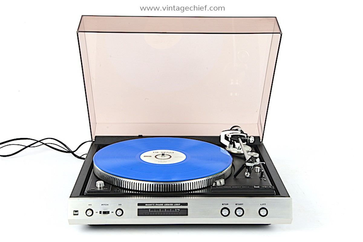 Dual CS 731Q Direct Drive Turntable + Dust Cover + Ortofon Cartridge ...
