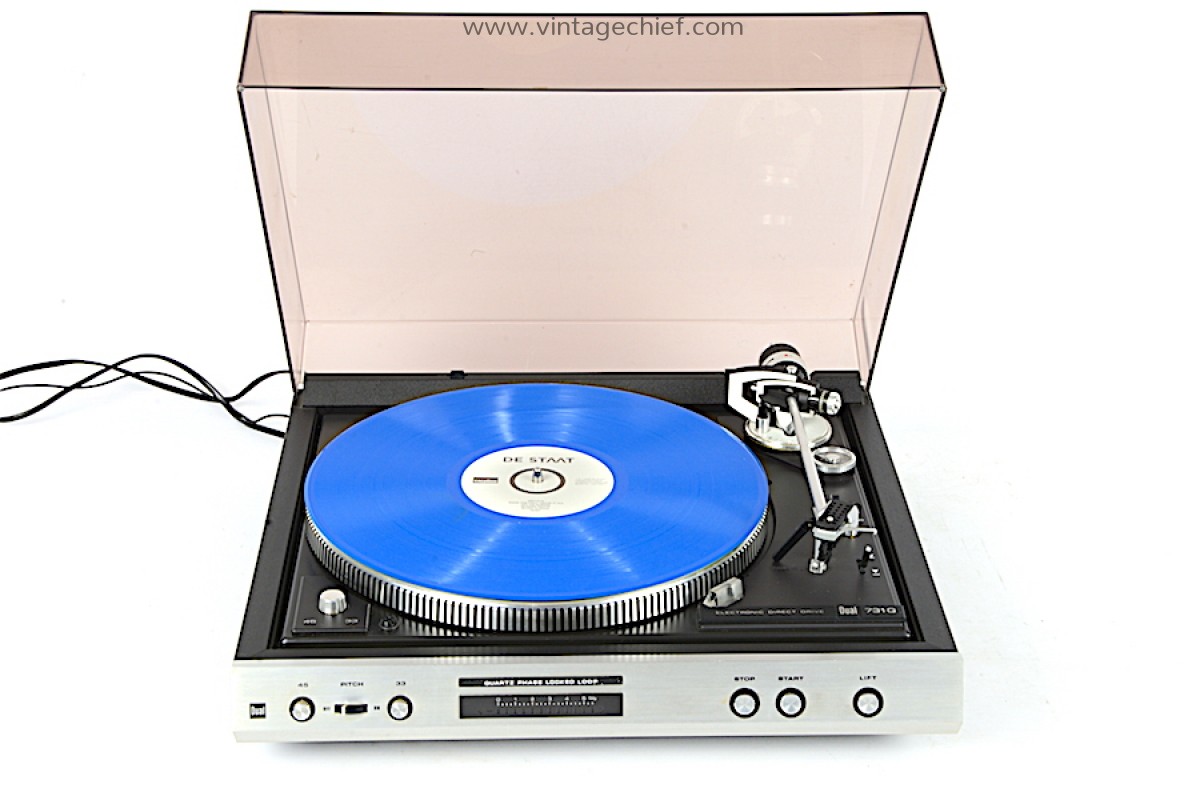 Dual CS 731Q Direct Drive Turntable + Dust Cover + Ortofon Cartridge ...