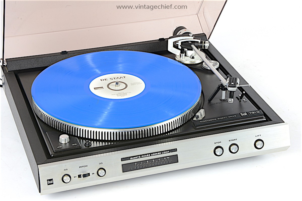 Dual CS 731Q Direct Drive Turntable + Dust Cover + Ortofon Cartridge ...