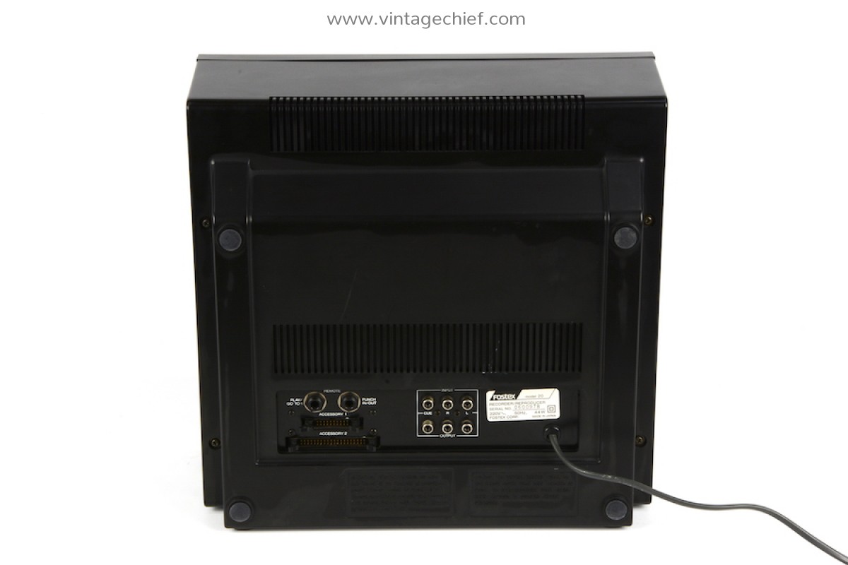 Fostex Model 20 Tape Recorder + Manual | 2 Track | 3 Head