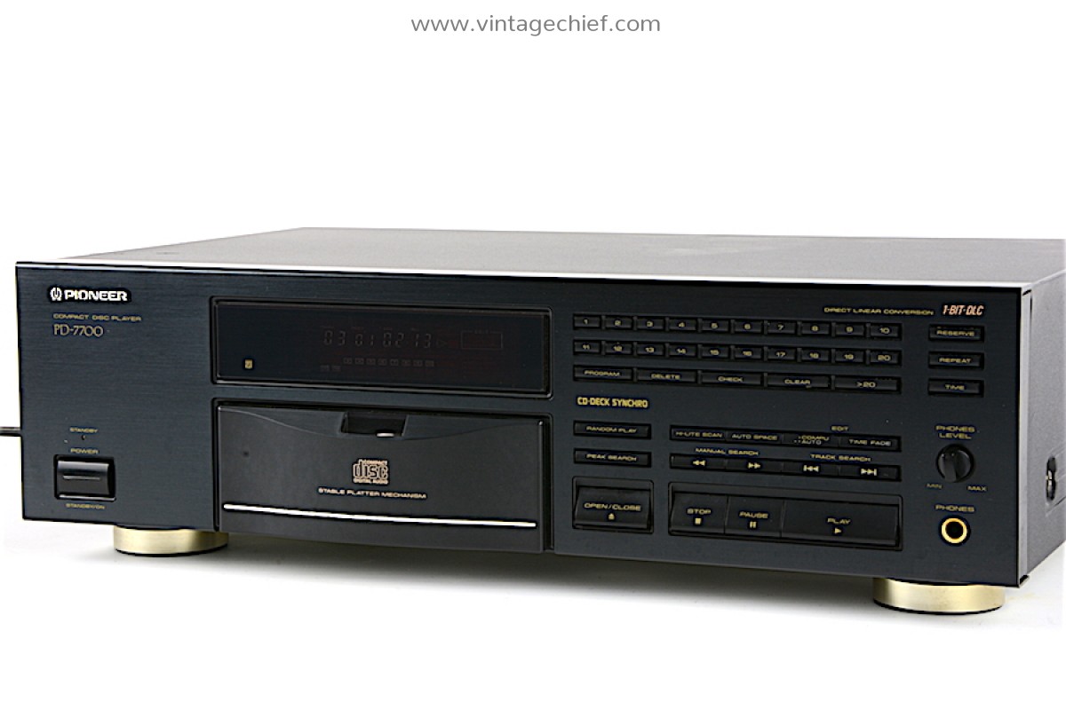 Pioneer PD-7700 CD Player | Stable Platter