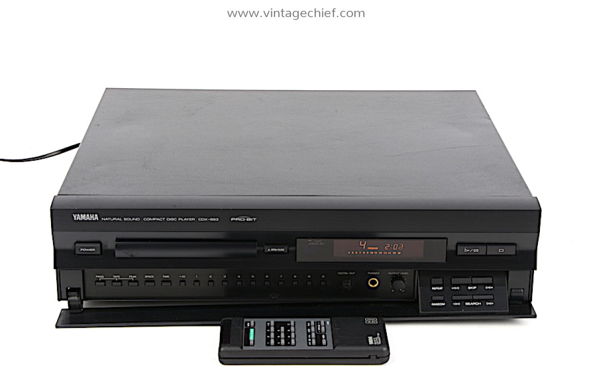 High End Yamaha CDX-993 CD Player + Remote Control | Yamaha Cdplayer