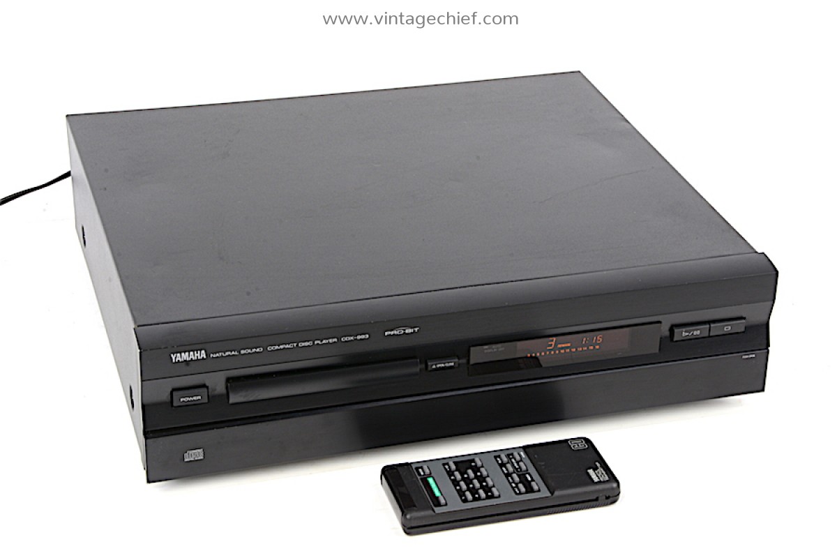 High End Yamaha CDX-993 CD Player + Remote Control | Yamaha Cdplayer