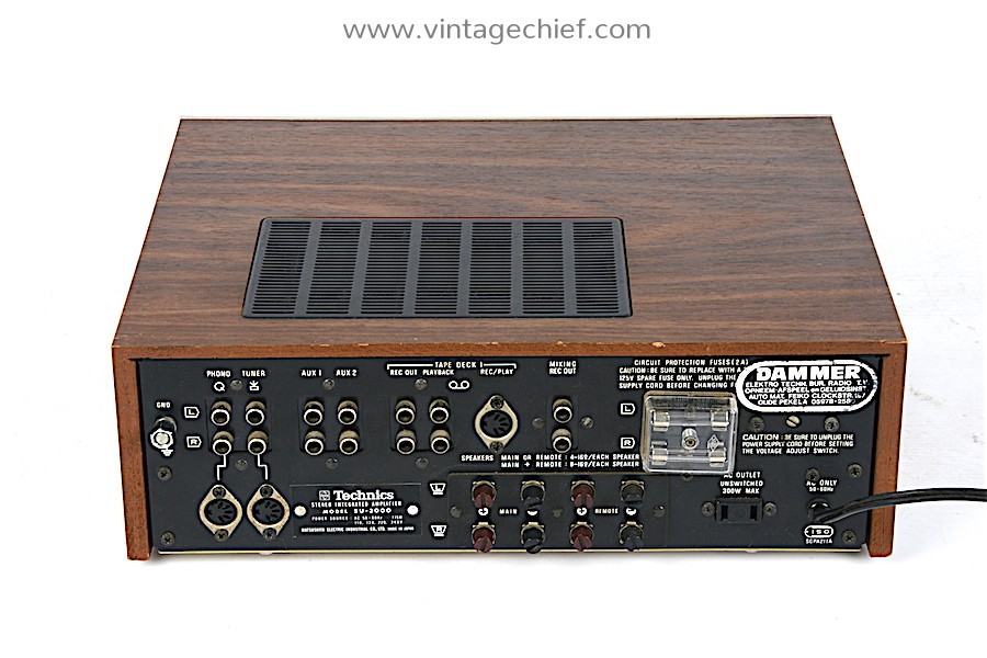 Technics SU-Z1 Amplifier | VU Meters | Phono | Vintage