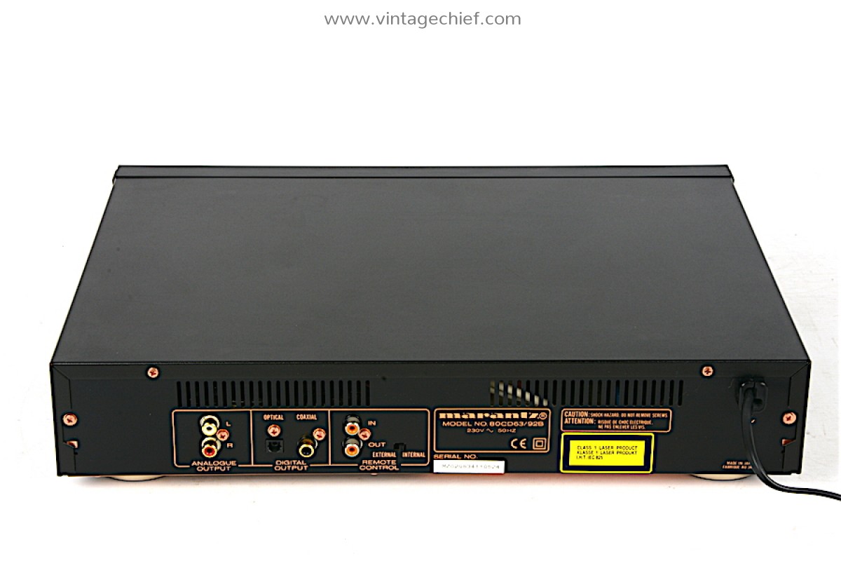 Marantz CD-63 MKII KI Signature CD Player + Remote