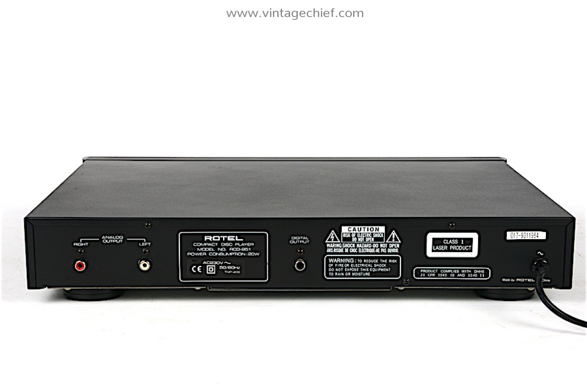 Audiophile Rotel RCD-951 CD Player + Original Box | HDCD