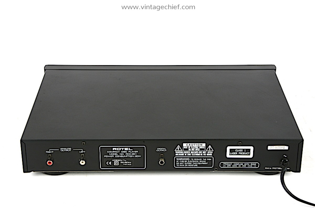Audiophile Rotel RCD-951 CD Player + Original Box | HDCD