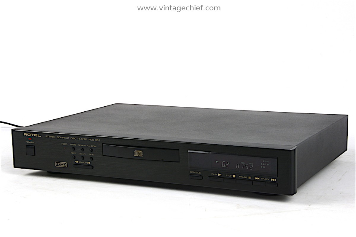 Audiophile Rotel RCD-951 CD Player + Original Box | HDCD