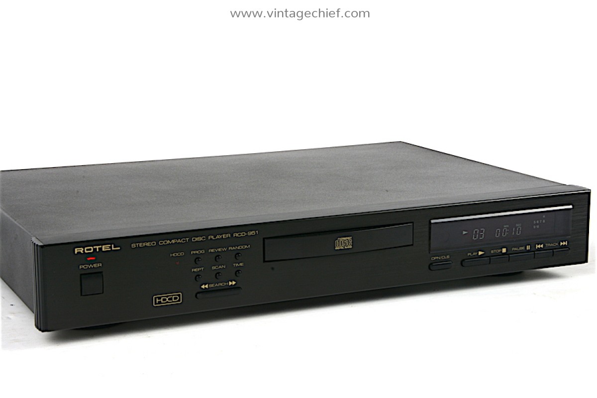 Audiophile Rotel RCD-951 CD Player + Original Box | HDCD