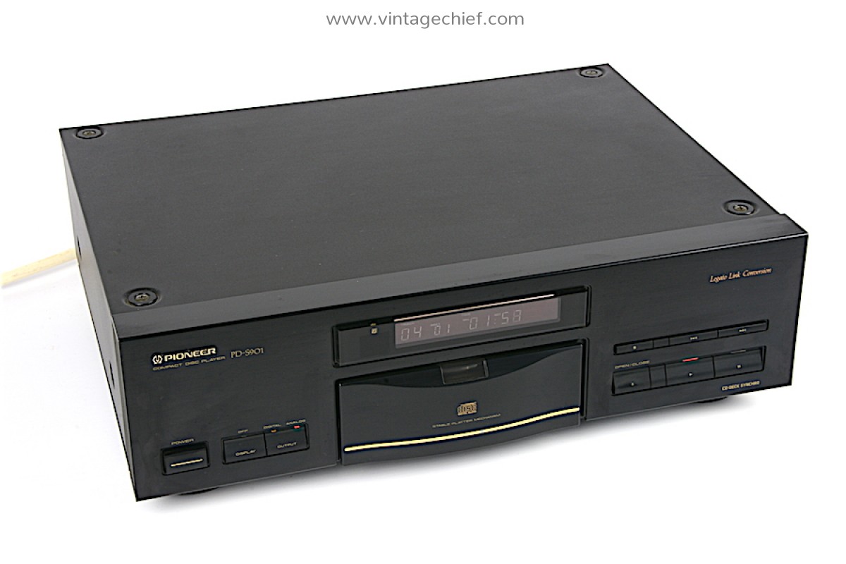 High End Pioneer PD-S901 CD Player + Remote Control + Manual