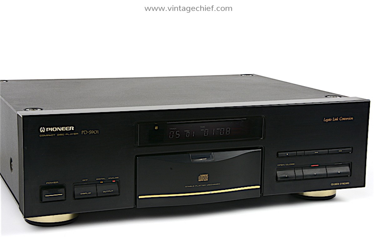 High End Pioneer PD-S901 CD Player + Remote Control + Manual