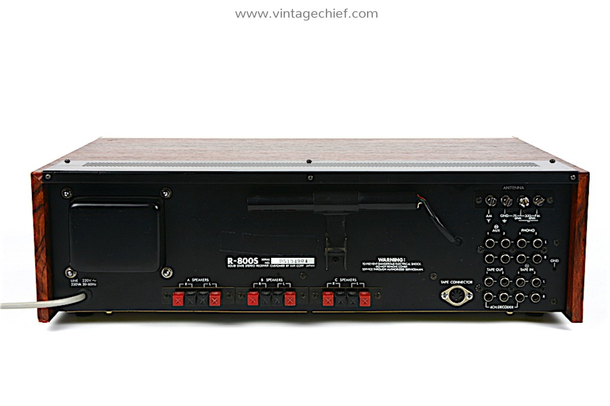 Luxman R-800S Stereo Receiver | Wooden Case | 2 Phono Inputs | Vintage ...