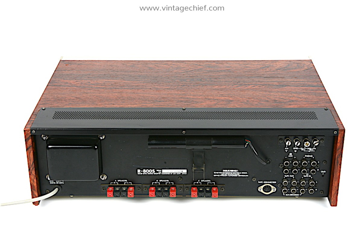 Luxman R-800S Stereo Receiver | Wooden Case | 2 Phono Inputs | Vintage ...