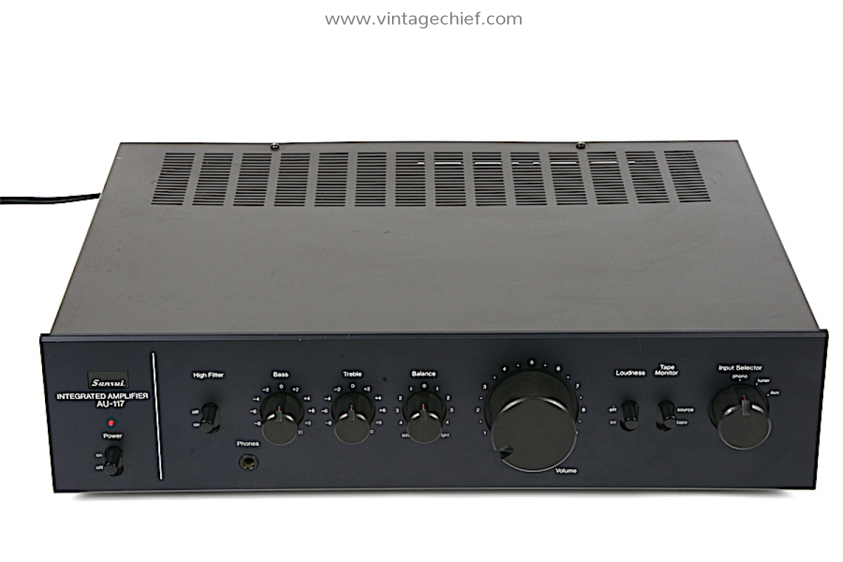Vintage Sansui AU-117 Amplifier - Phono
