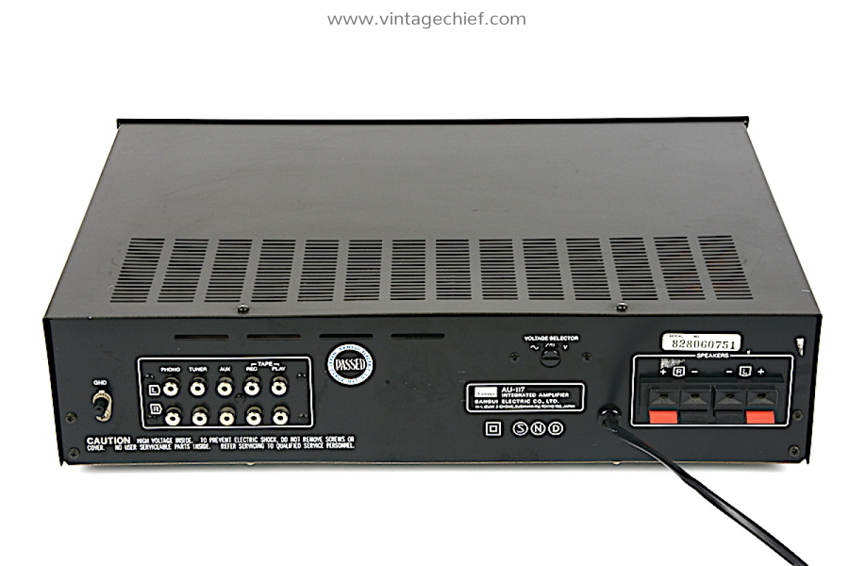 Vintage Sansui AU-117 Amplifier - Phono