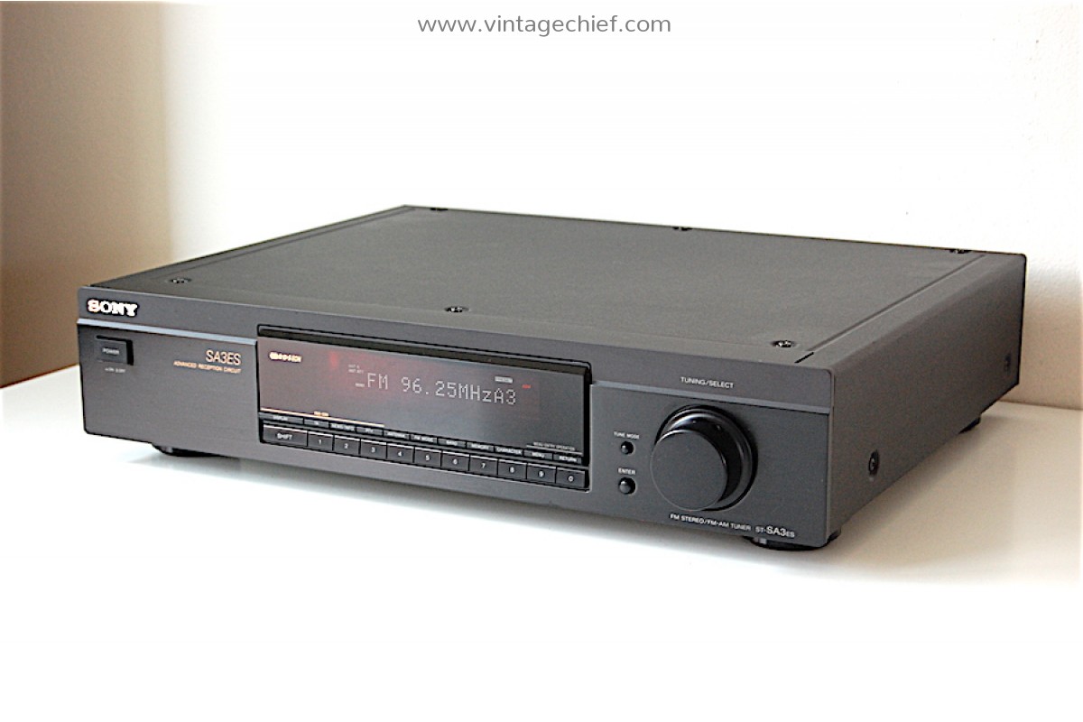 High End Sony ST-SA3ES FM AM Tuner | DB Meter | RDS | Stereo