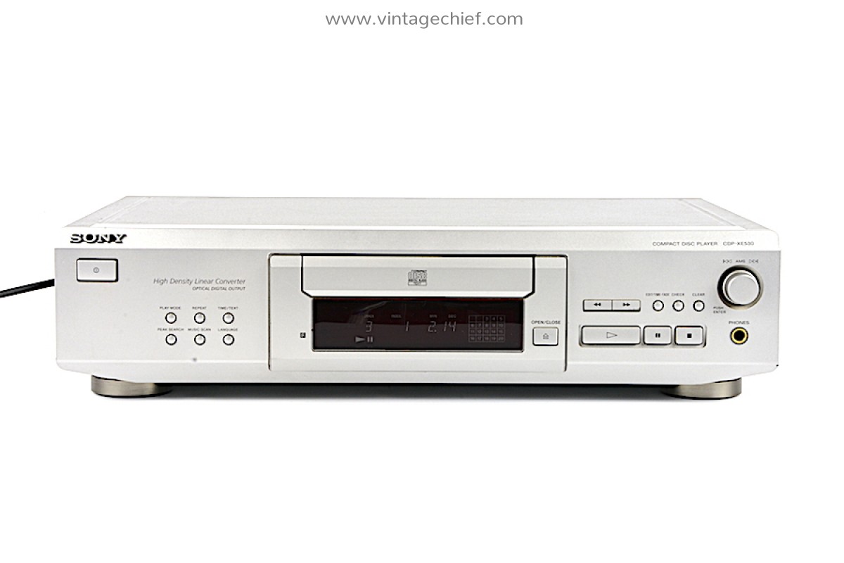 Sony CDP-XE530 CD Player | Silver | Sony Cdplayer
