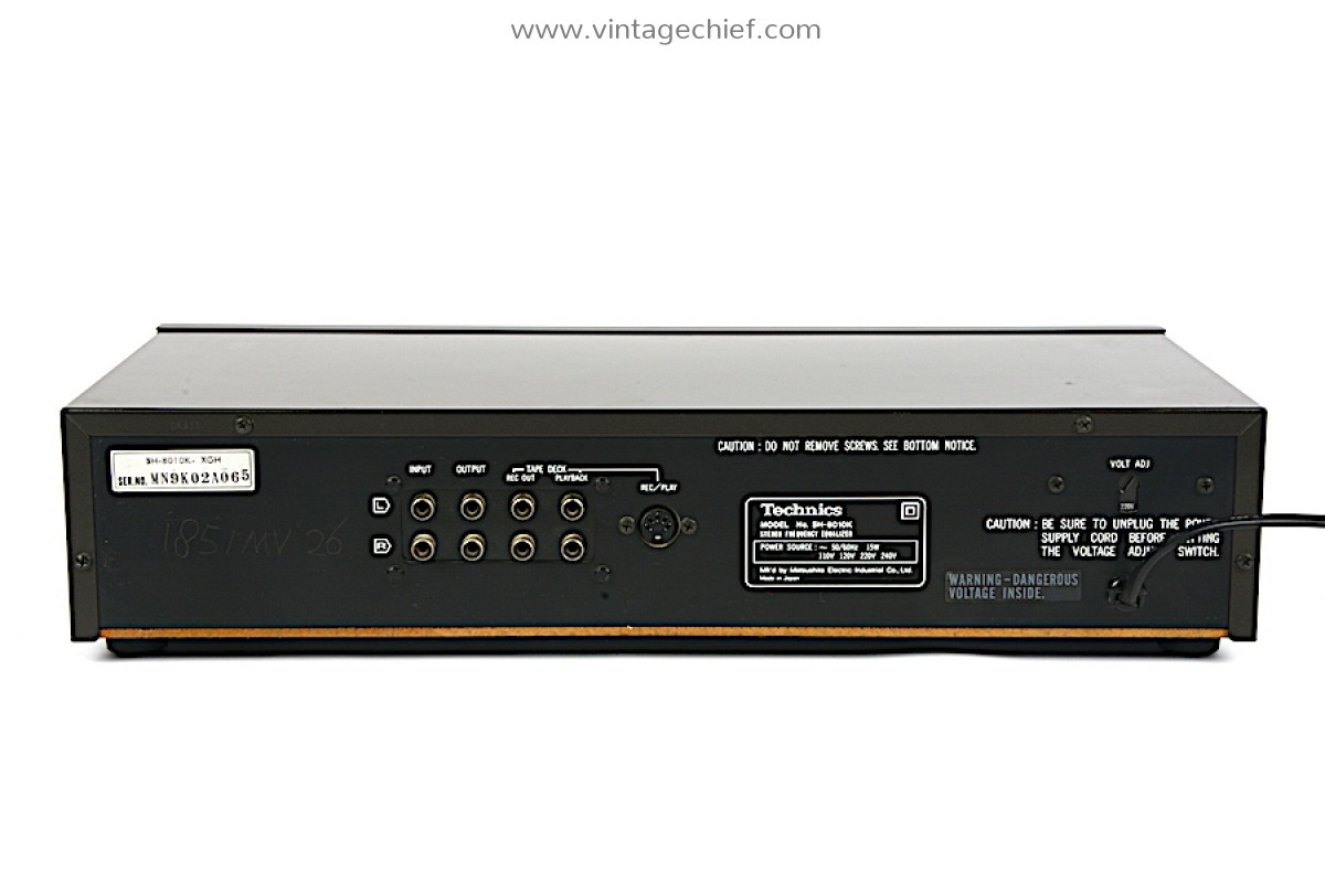 Technics SH-8010K 5 Band Stereo Equalizer | Audio | HiFi