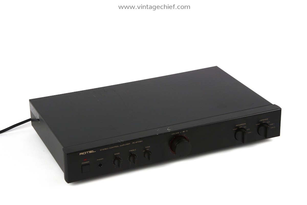 Audiophile Rotel RC-970BX Stereo Preamplifier | 5 Line Inputs | Tone ...