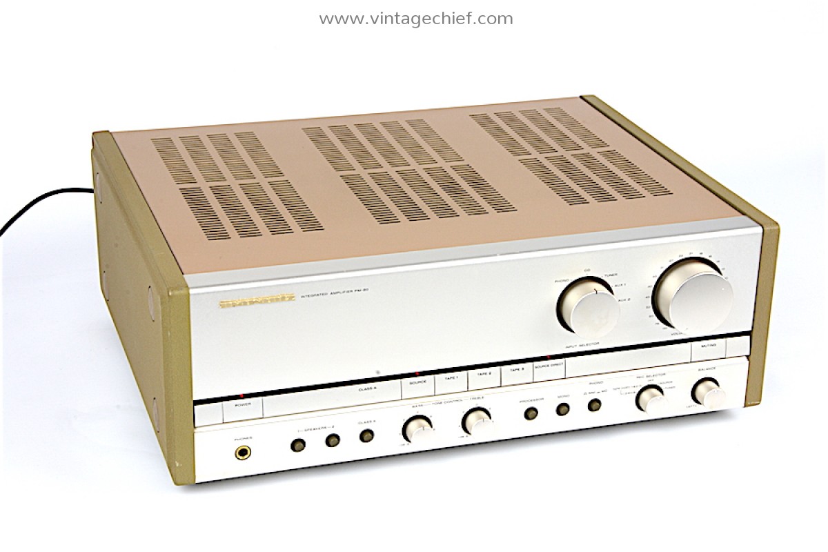 Audiophile Marantz PM-80 Integrated Stereo Amplifier | Champagne ...