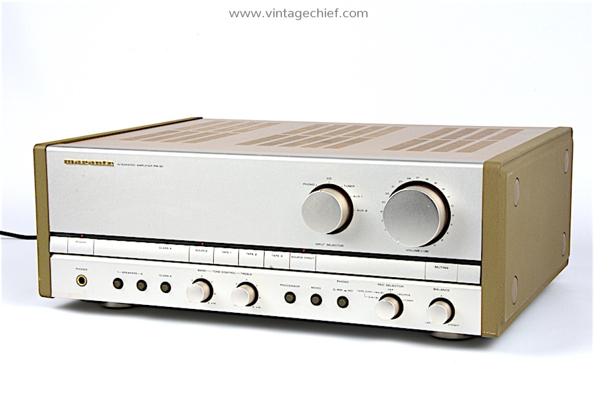 Audiophile Marantz PM-80 Integrated Stereo Amplifier | Champagne ...