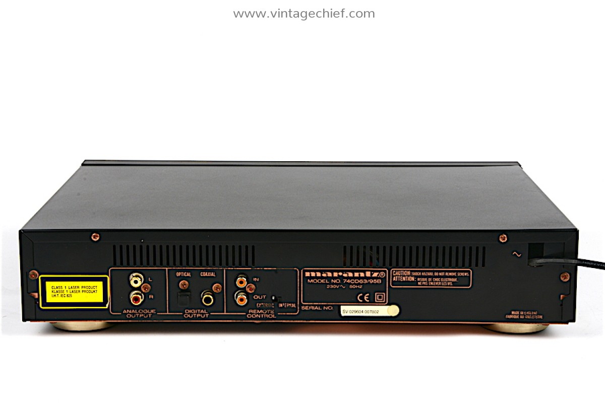 Marantz CD-63 MKII KI Signature CD Player