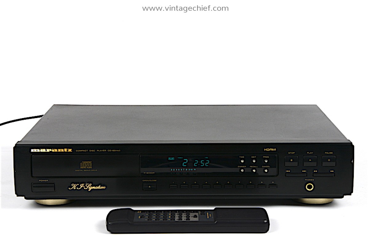 Marantz CD-63 MKII KI Signature CD Player