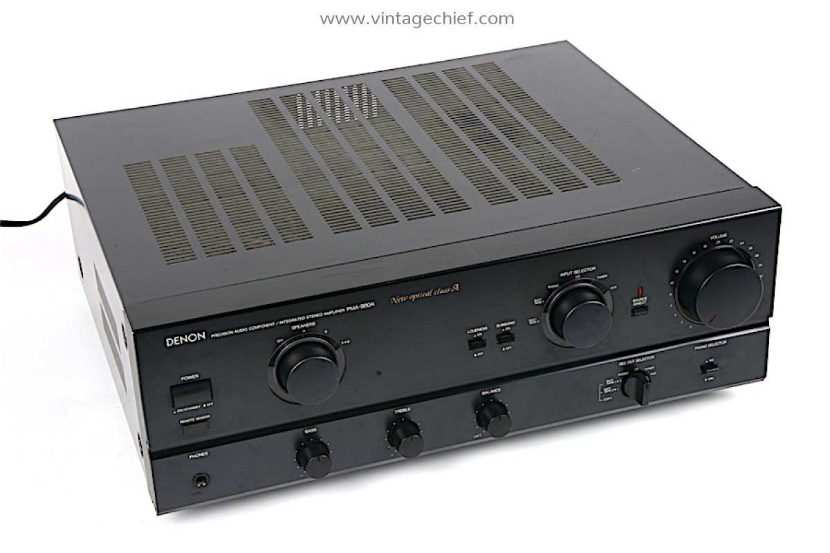 Denon PMA-980R Amplifier - Phono MM MC