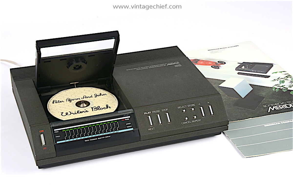 Meridian MCD CD Player - Full Recap - Boothroyd Stuart