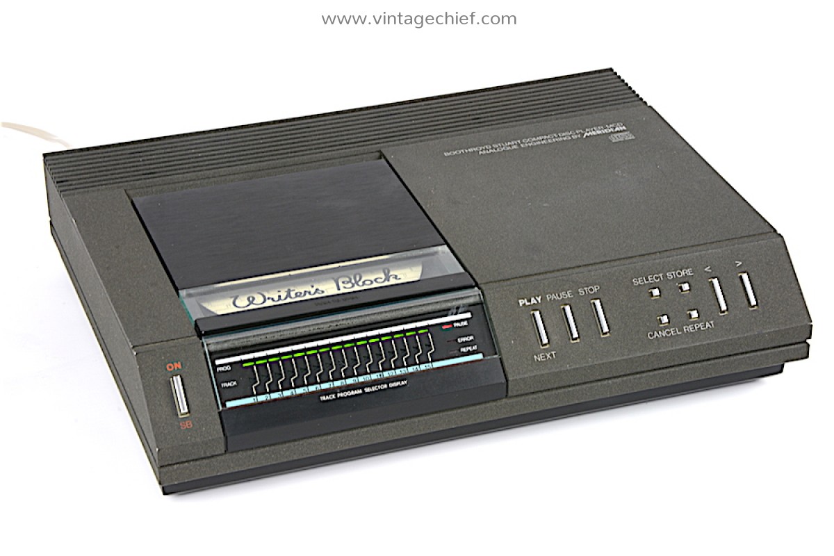 Meridian MCD CD Player - Full Recap - Boothroyd Stuart
